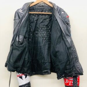 punk rock | Jackets & Coats | Punk Rock And Roll Jacket Leather | Poshmark